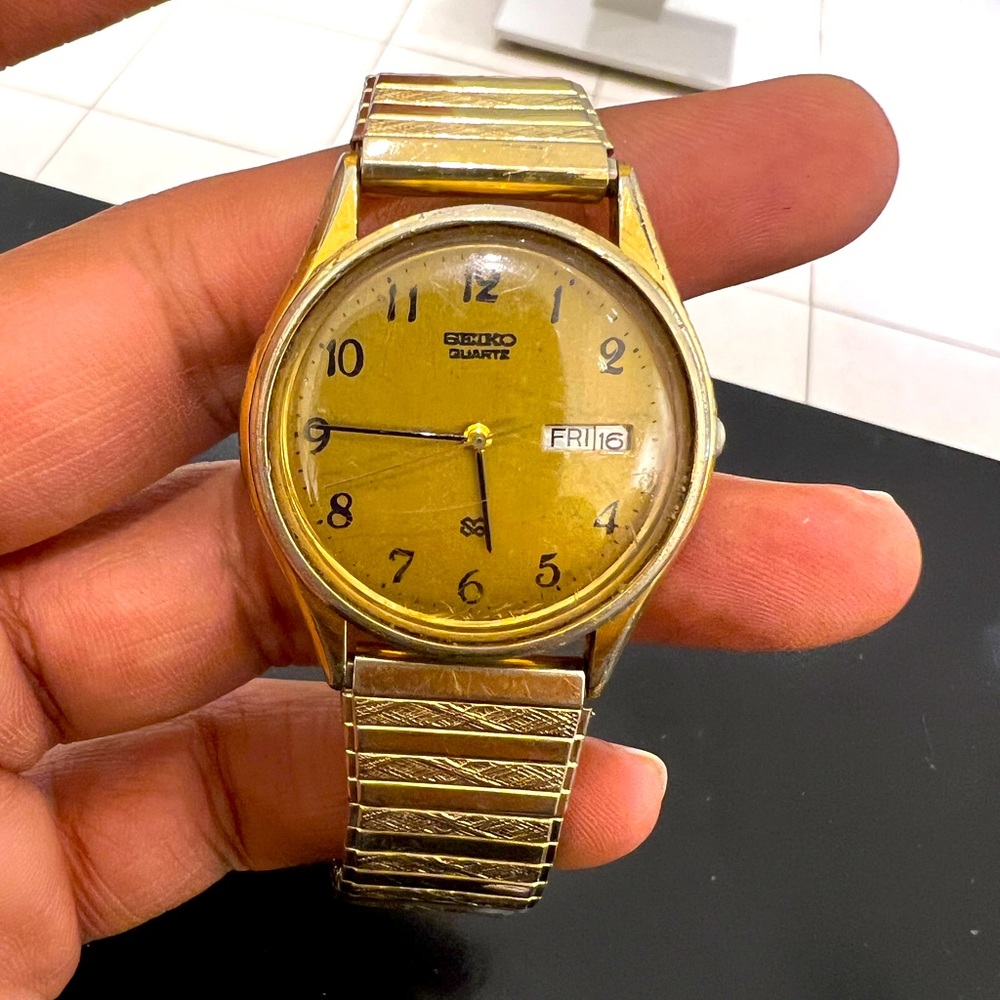 Seiko Vintage Watch Gold - Gem